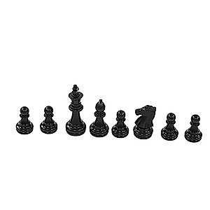 Kadimendium Travel Chess Set, Entertainment Game Light Increase Feelings Compact Roll Up Chess Board Set for Adults for Picnic for Travel(Wang Gao 65MM)