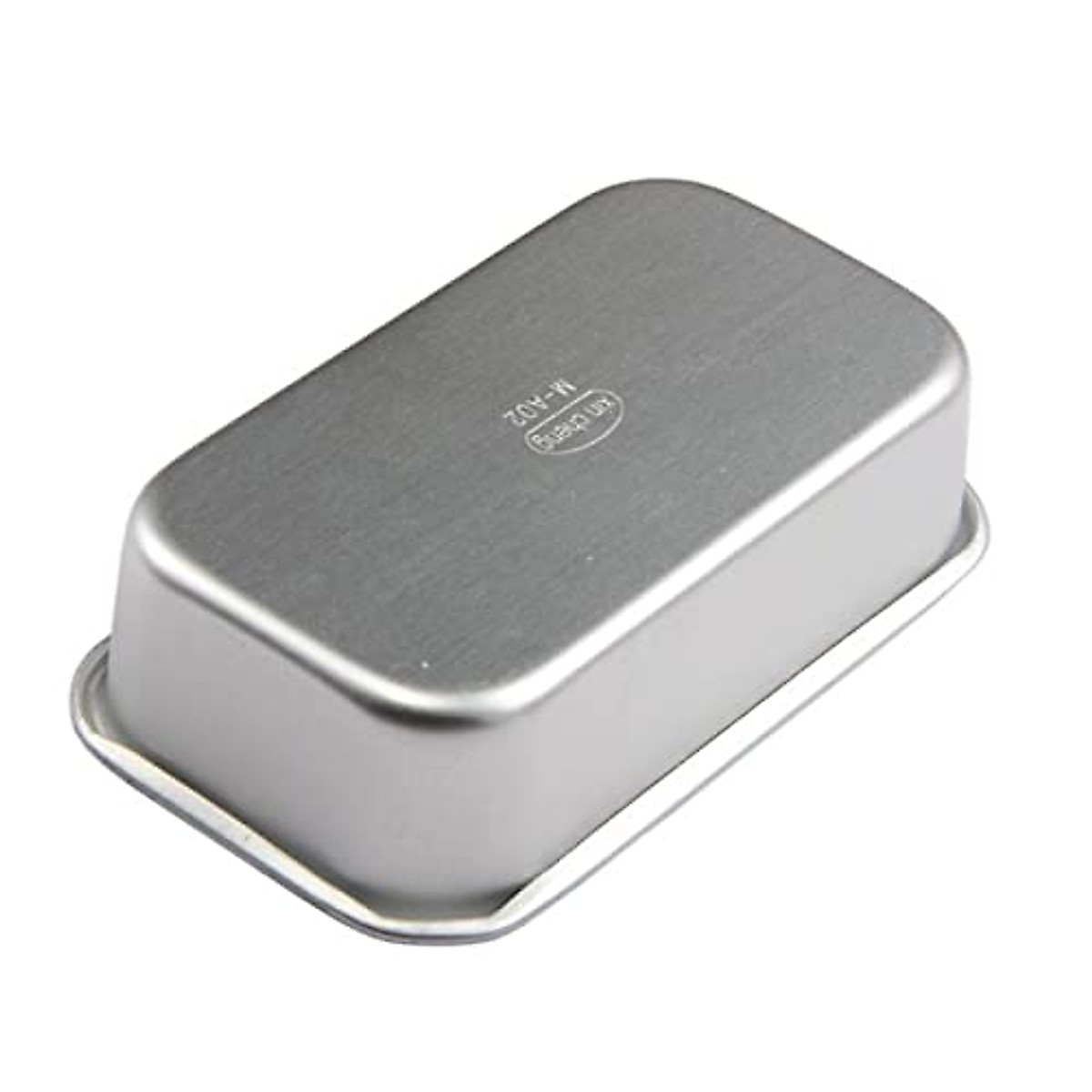 Hemoton 5pcs Pastry Dough Square Tray Stainless Steel Toaster Oven Toast Baking Pan Loaf Baking Dish Dough Bread Pan Silver Household Baking Plate Kitchen Supplies Small Bread Brownie Mold