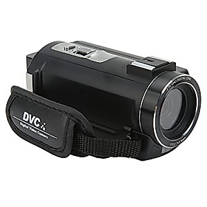 HD Digital Camera, Resolution 2.7K Full HD 100240V 16x Digital Zoom DV Camera 3 Inch IPS Screen for Photography (US Plug)