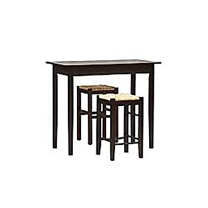 Linon Tavern Three Piece Counter Set
