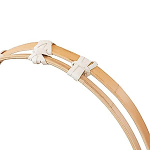 LiLaCraft 3 Tier Fruit Basket for Kitchen Counter, Bamboo Basket Fruit Holder For Kitchen Countertop, 3 Tier Fruit Basket For Counter, Rustic Tiered Serving Stands for Parties, Picnics, Kitchen