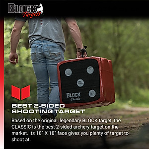Field Logic Block Classic 18 Archery Target, Black