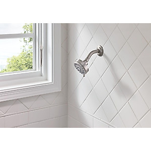 Moen 209W0SRN Ignite Five-Function 3-3/4" Diameter Spray Head Wallmount, Spot Resist Brushed Nickel