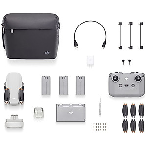 DJI Mini 2 Drone 4K Video Quadcopter Fly More Combo (Renewed) + FPV Headset Bundle