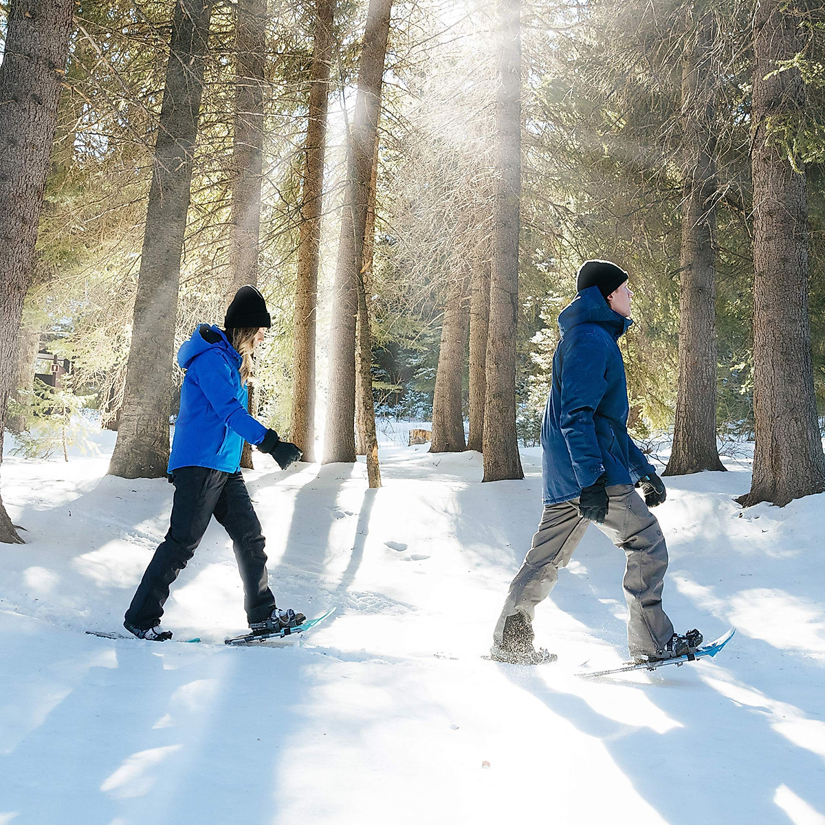 Wildhorn Delano Lightweight Snow Shoes for Mens- Snowshoes for Women and Youth, Fully Adjustable Bindings, 22/28 Premium Aluminum Frame, Snowshoes with Steel Grip Crampons