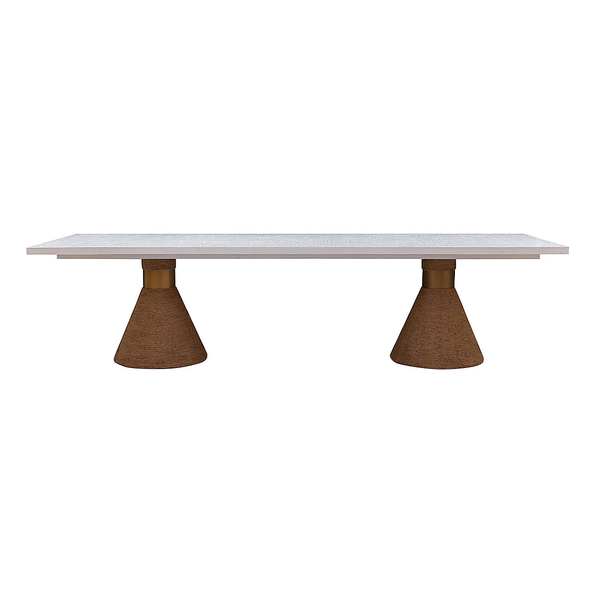 TOV Furniture Rishi Natural Rope Rectangular Table