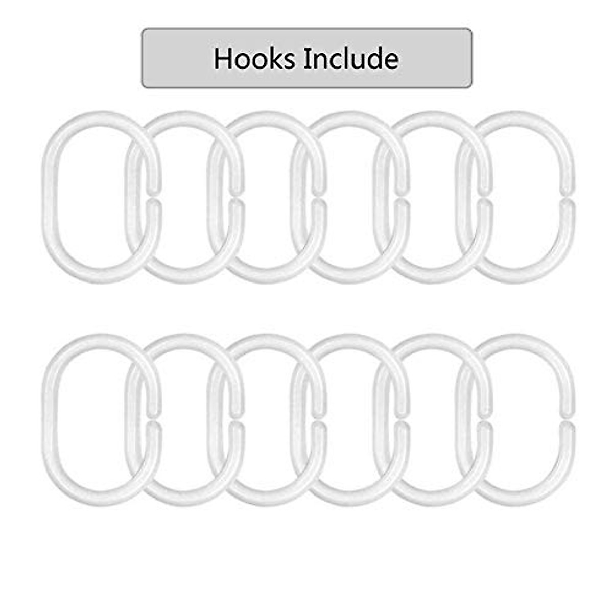 Unique Floral Shower Curtain for Bathroom Decor, Teal and Gray Daisy Flower Elegant Wildflower Design Farmhouse Bathroom Sets with Shower Curtain and Toilet Pad Cover Bath Mat Rugs Set