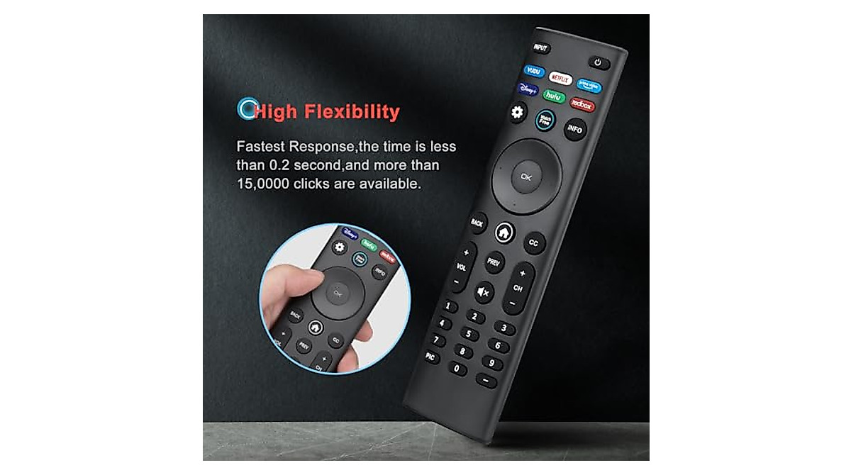 Universal Remote Control XRT140 for VIZIO Smart TV Remote Replacement ...