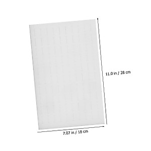 BUGUUYO 10pcs Jewelry Box Pad Sponge Pad for Ring Earring Display Tray Ring Holder Insert Ear Stud Pad Showcase Display Trays Ring Foam Insert Velvet Earrings Pad Leather White