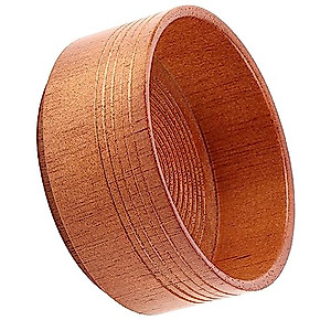 Akozon Shaving Mug, shaving bowl, Wooden Shaving Soap Bowl Cup Mug beard soap assembly proraso Man Shaver Razor Cleansing Foam Round owl Tool For