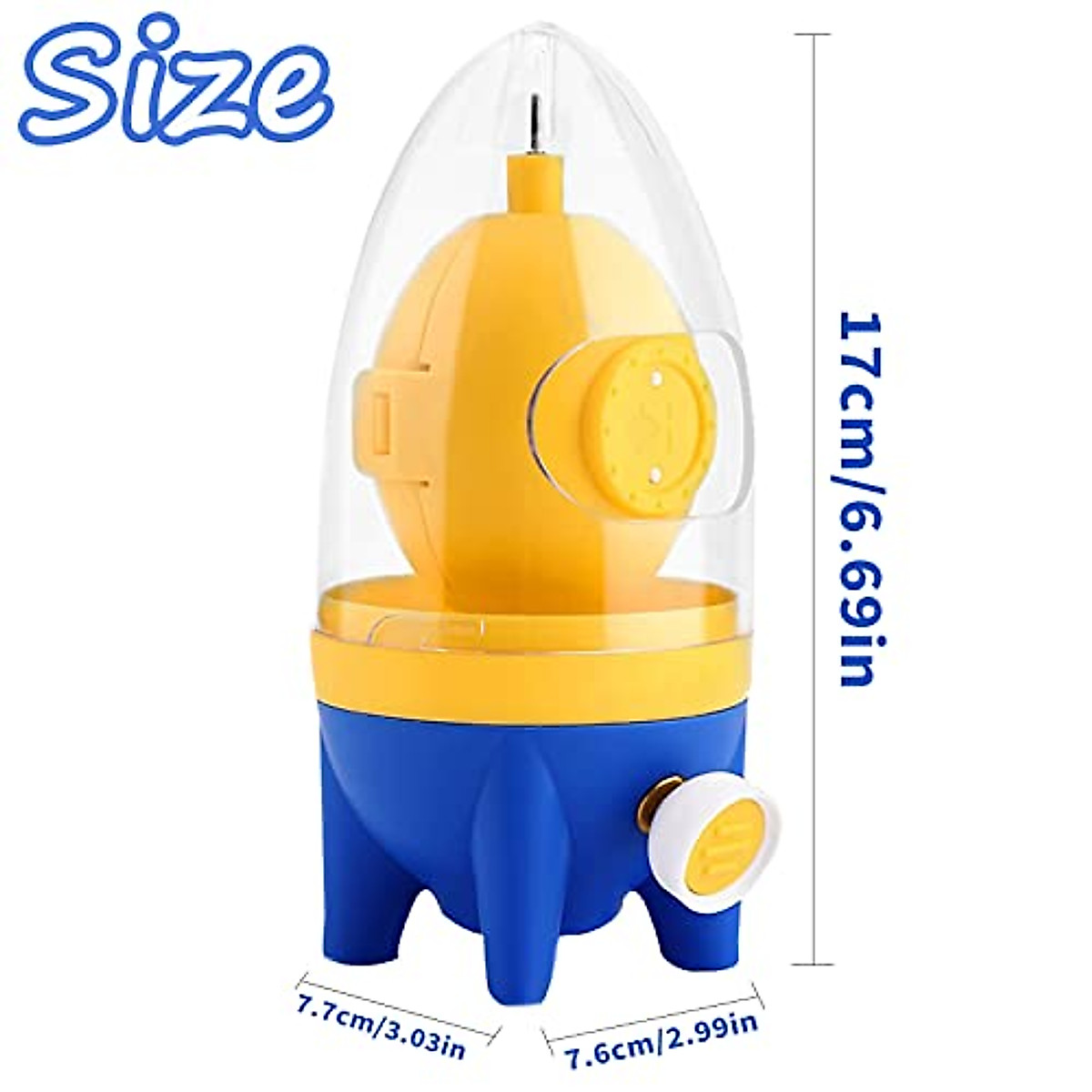 AGSIXZLAN Egg Yolk Mixer,Quick Golden Manual Egg Mixer Portable Egg Maker,Eggs Shaker Egg Spinner for Kitchen Mixing Egg Whites and Yolks