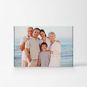 Smile Art Design Custom Canvas Prints with Your Photos, Personalized Canvas Pictures Custom, Custom Canvas Prints, Photo Canvas, Canvas Photo Prints, Personalized Gifts, Canvas Wall Art 8"x12"