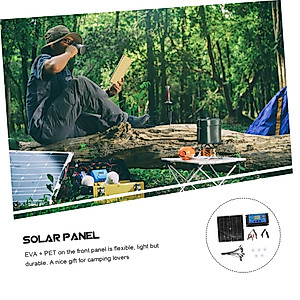 2 Sets Solar Panel Controller Set USB Batteries USB a Charger auto Battery crystalline Solar Panel Mono Solar Panel Solar Cell Panel with Controller eva Solar Charger car v5