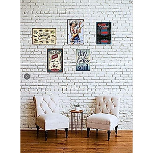 Viking Rune Meaning Poster Knowledge Wall Decor Tin Sign Cafe bar Home Wall Art Decoration Artwork Gift for Lover Retro Metal Tin Sign 8x12 Inch