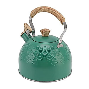 Whistling Kettle Kitchen Kettle Whistling Tea Kettle 2.5L Capacity Stainless Steel Tea Pot for Boiling Water