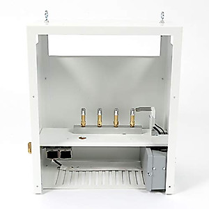 Titan Controls Ares 4 - Carbon Dioxide (CO2) Generator LP - 10.6 CUFT/HR, 4 Burner, Liquid Propane, White