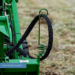 Titan Attachments 60-in Tine Bucket Attachment Fits John Deere Loaders Fits John Deere Loaders, Hook and Pin Connection