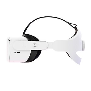 NIUVR Adjustable Head Strap Compatible with Quest 2 VR Headset，Replacement for Elite Strap，with Head Cushion Adjustable Comfortable Protective Strap，Reduce Pressure for Quest 2 Headset