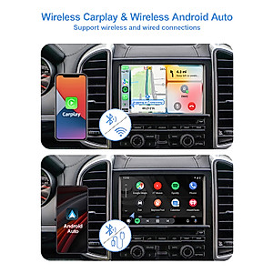 ISUDAR PCM 3.1 Wireless Carplay & Android Auto Module for Porsche Panamera Cayenne Macan Cayman Boxster 911 718 Support Reverse Camera Parking Sensor Mirror Link Steering Wheel Control