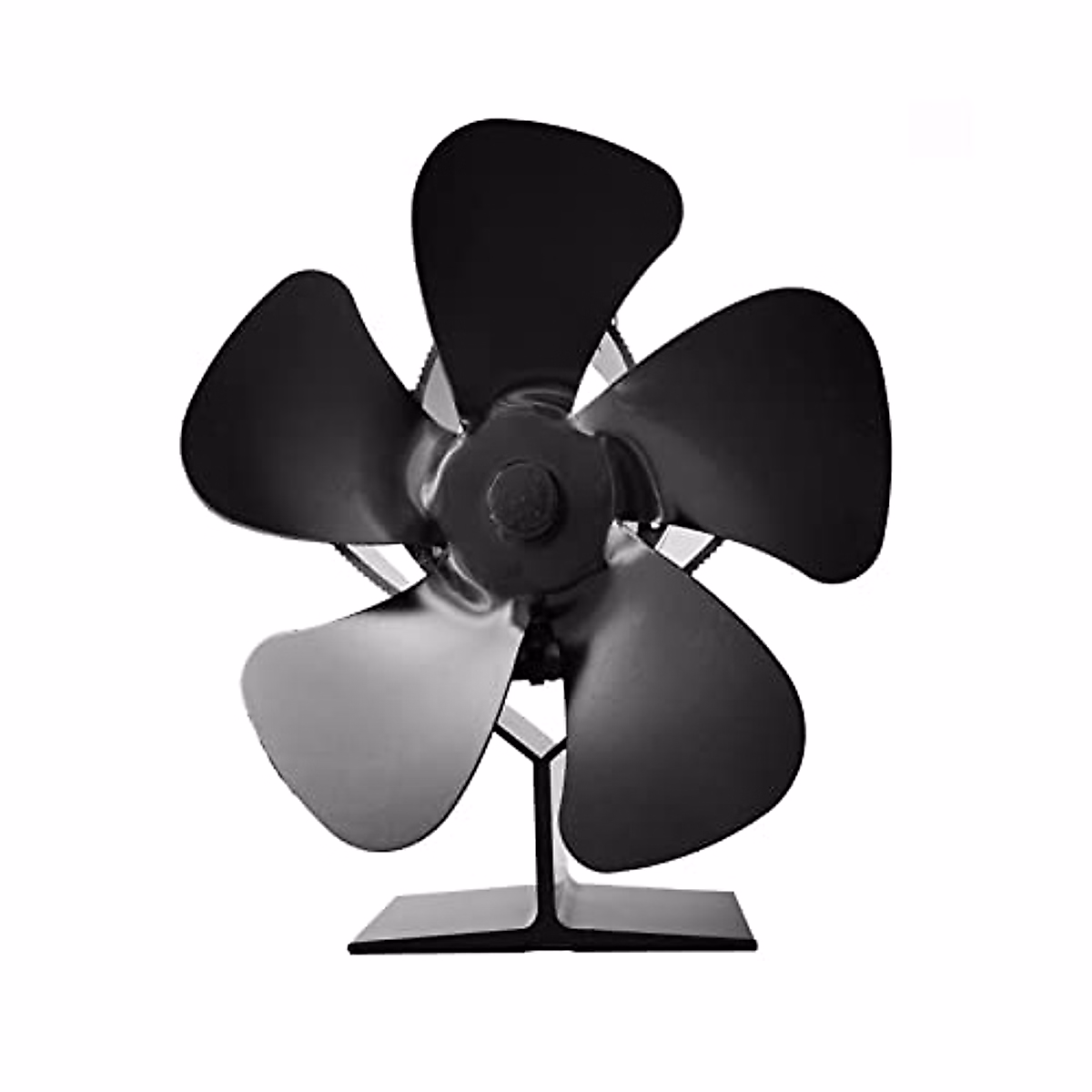 Fireplace Fan 5 Wood Stove Fan Silent Heat Powered Eco Fan for Log Burner Home Fireplace Fan for Gas Stoves Heating Fan