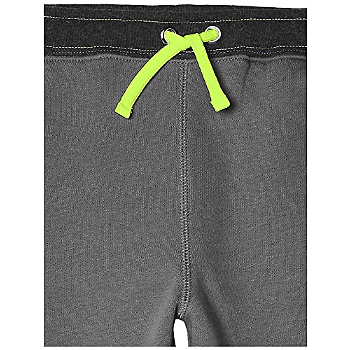 Amazon Essentials Boys' Zip-Pocket Fleece Jogger Pant (Previously Spotted Zebra), Grey, Large