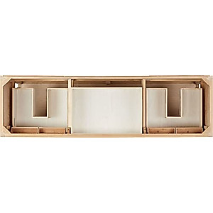 Signature Hardware 953748-72-UM-0 Robertson 72" Double Vanity Cabinet Set with Wood Cabinet, Quartz Vanity Top and Oval Undermount Sinks - No Faucet Holes