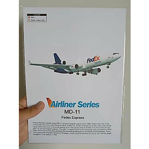 DBEIXIWEI 1:100 Scale FedEx MD-11 Air Plane 3D Paper Model Plane Paper Model Aircraft Unassembled Kit