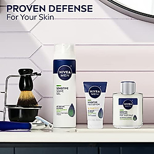 Nivea Men Sensitive Post Shave Balm with Vitamin E, Chamomile and Witch Hazel Extracts, 3 Pack of 3.3 Fl Oz Bottles