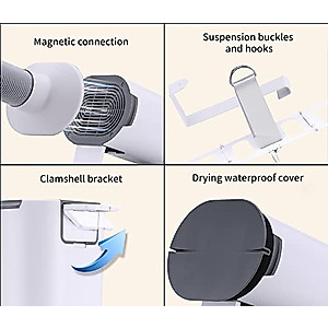 OCTIDE Multifunctional Portable Dryer, Shoe Dryer, Quilt Dryer, with Hand Warmer, Foldable, Intelligent Timing, Suitable for Home, Travel, Dormitory, 600W High Power.