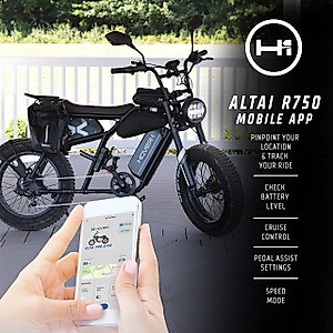 Hover-1 Altai Pro R750 Electric Bicycle with 28 mph Max Speed, 750W Motor, Average Range of 55 Miles, and Accessories Electric Bike for Adults & Teens