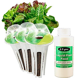 EZ-gro Gourmet Herb Seed Pod Kit (3 Pod) Compatible with Aerogarden Seed Pod Kit - Pre-Seeded Seed Pods
