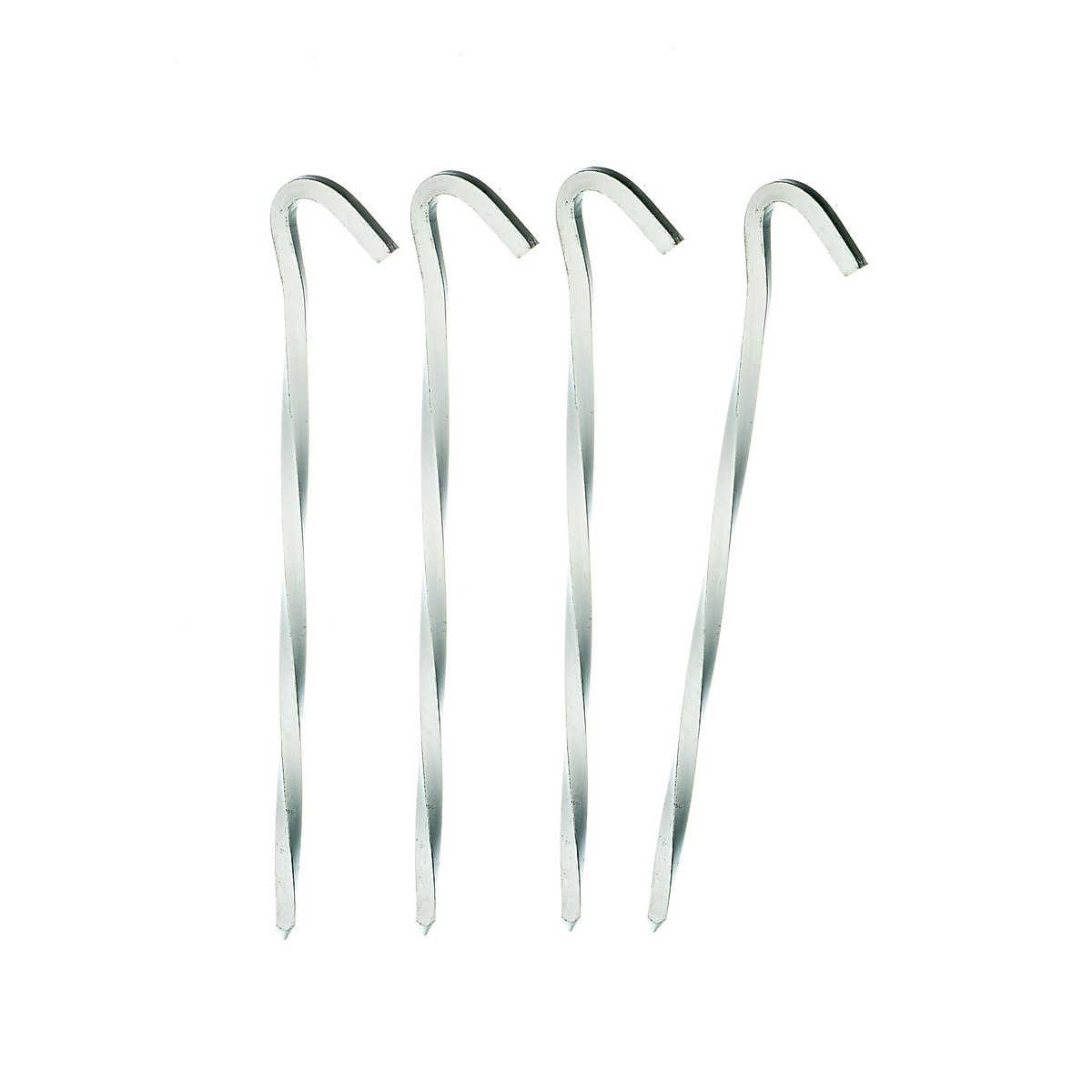 SE 9" Heavy Duty Aluminum Tent Pegs Stakes (4 PC.) - 914ATP
