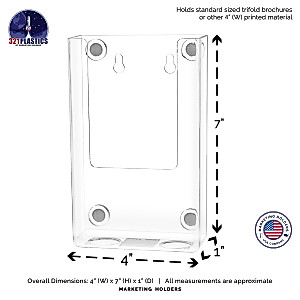 Marketing Holders 4" Wide Magnetic Milkbags Storage Caddy Perfect for New Mommies Refrigerator Mount Metal Surfaces Mount Space Saving Grab and Go Holder