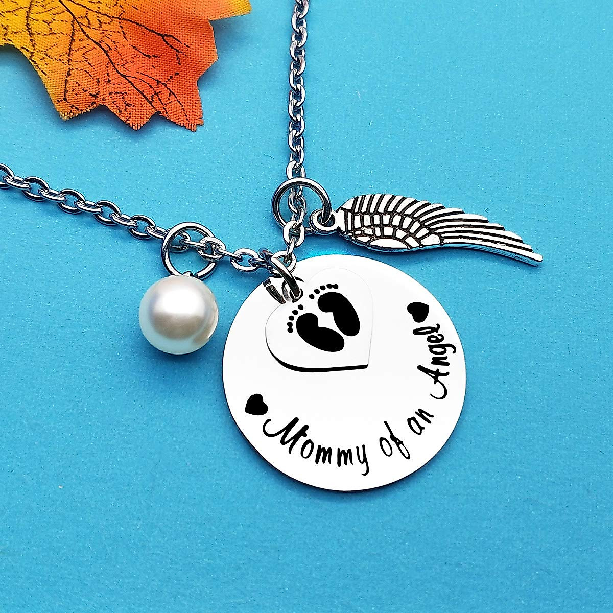 Xiahuyu Loss Memorial Gifts Baby Memorial Jewelry Pregnancy Loss Miscarriage Gifts Remembrance Gifts Sympathy Gifts for Infant Child Baby Loss