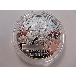 2000 Library of Congress Commemorative Proof $1 Mint State US Mint