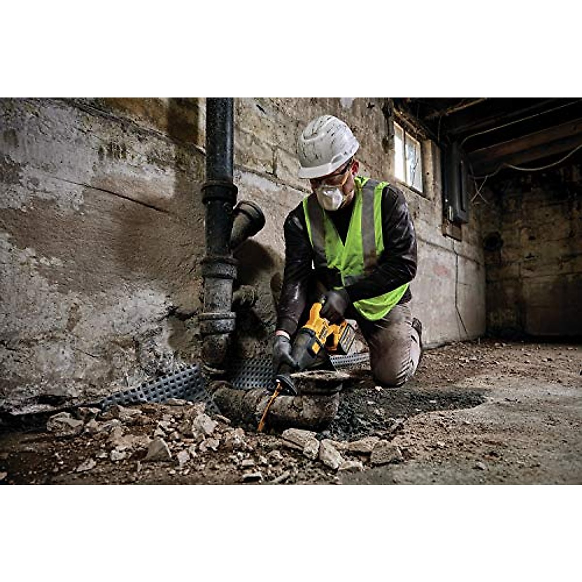 DEWALT FLEXVOLT 60V MAX* Reciprocating Saw, Cordless, Tool Only (DCS389B)