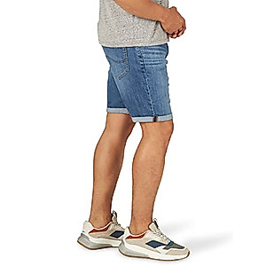 Lee mens Legendary Regular Fit 5-pocket Jean Denim Shorts, Avenger, 40 US
