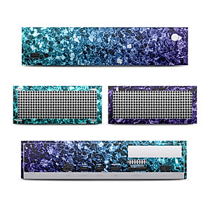 Head Case Designs Officially Licensed PLdesign Aqua Blue Art Mix Vinyl Sticker Gaming Skin Decal Cover Compatible With Xbox Series S Console