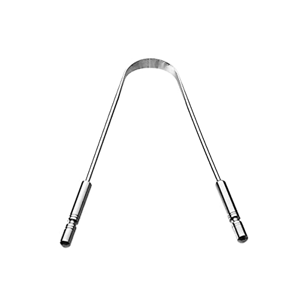 The Legend Stainless Steel Tongue Scrapers-Metal U Shaped Tongue Scraper for Fresher Breath- Tongue Scraper to Keep Mouth and Teeth Healthy and Cleaner- (Stainless Steel) (Pack of 5)