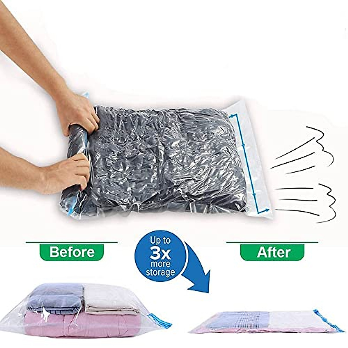 8pcs Compression Packing Cubes for Suitcases + 4pcs Compression Vacuum Storage Bags + Travel Dispenser Bottles Set, Luggage Packing Organizers Travel Accessories (pink)