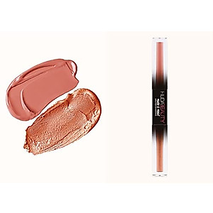 Huda Beauty Matte & Metal Melted Double Ended Eyeshadows! Metallic Eyeshadow Intense Shimmer, Blendability and Longevity! Choose Your Eye Shadow Color! (Private jet/sunset)