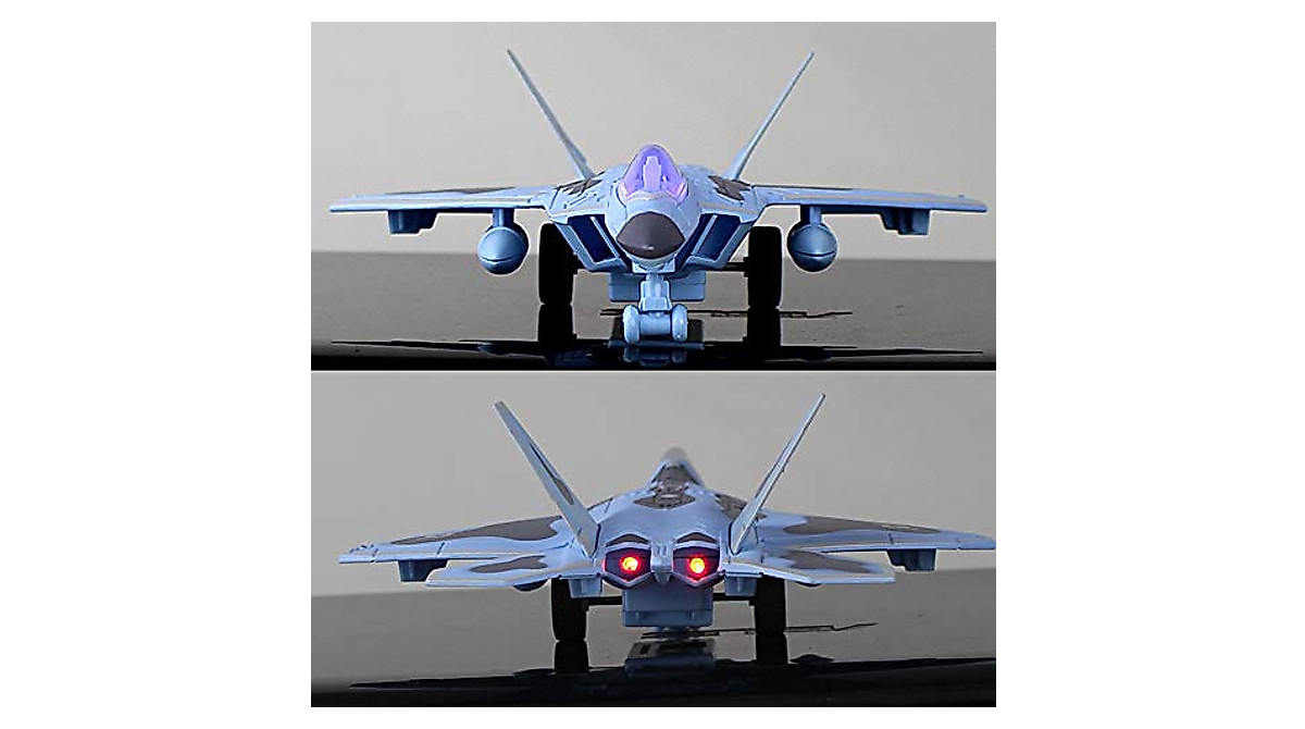 F-22 Raptor Diecast Model - Interactive Pull-Back Toy & Display Collectible