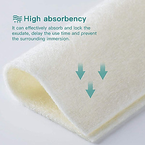 Dimora Calcium Alginate Wound Dressing & Soft Waterproof Silicone Tape with Easy Tear Design