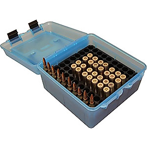 MTM Deluxe Ammo Box 100 Round Handle 22-250 to 458 Win