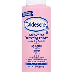 Caldesene Medicated Protecting Powder, Cornstarch & Zinc Oxide, Talc Free, 5oz