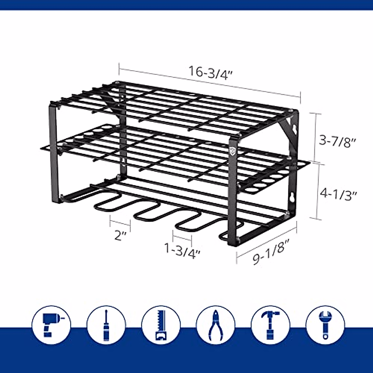 WORKPRO Cordless Grass Shear and Shrubbery Trimmer & WORKPRO Power Tool Organizer