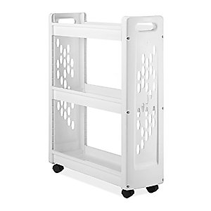 Whitmor 3 Tier Rolling Laundry Cart