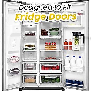 Fruit Infuser Water Pitcher, 36 Ounce Food Grade Borosilicate Glass Infusion Jug Ideal for Iced Juice, Beverages, Water, Lemon, Fruit Wedges & Herbs | Small Pitcher, 4.5 Cups