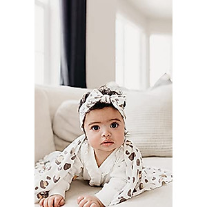 Copper Pearl Large Premium Knit Baby Swaddle Receiving Blanket Millie