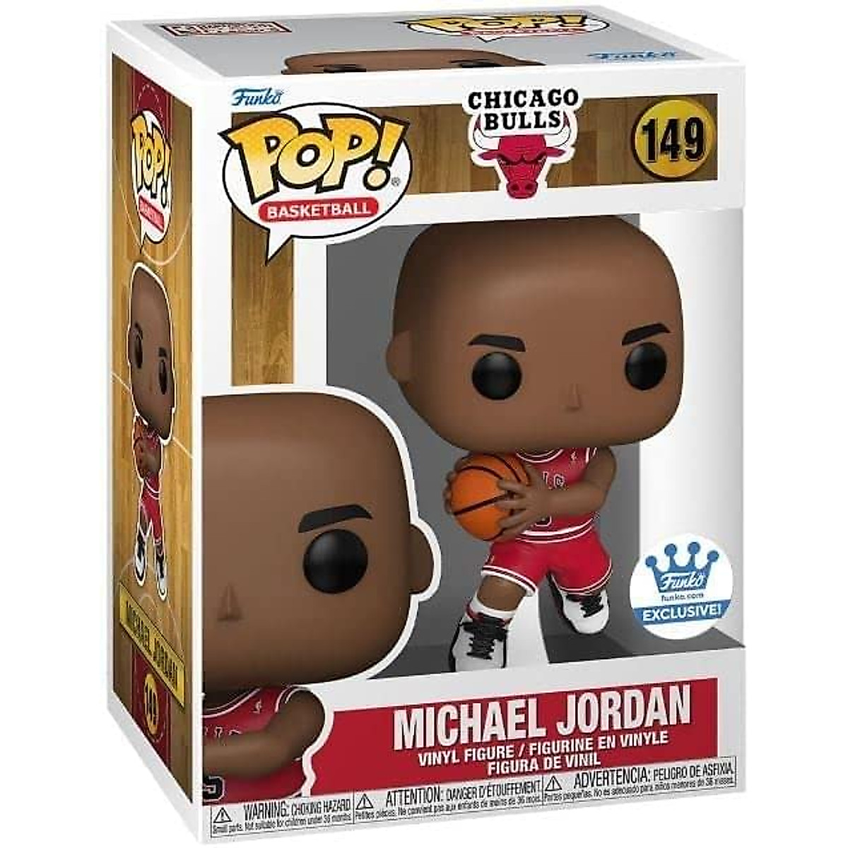 Michael Jordan #45 (Chicago Bulls) NBA Funko Pop! Exclusive